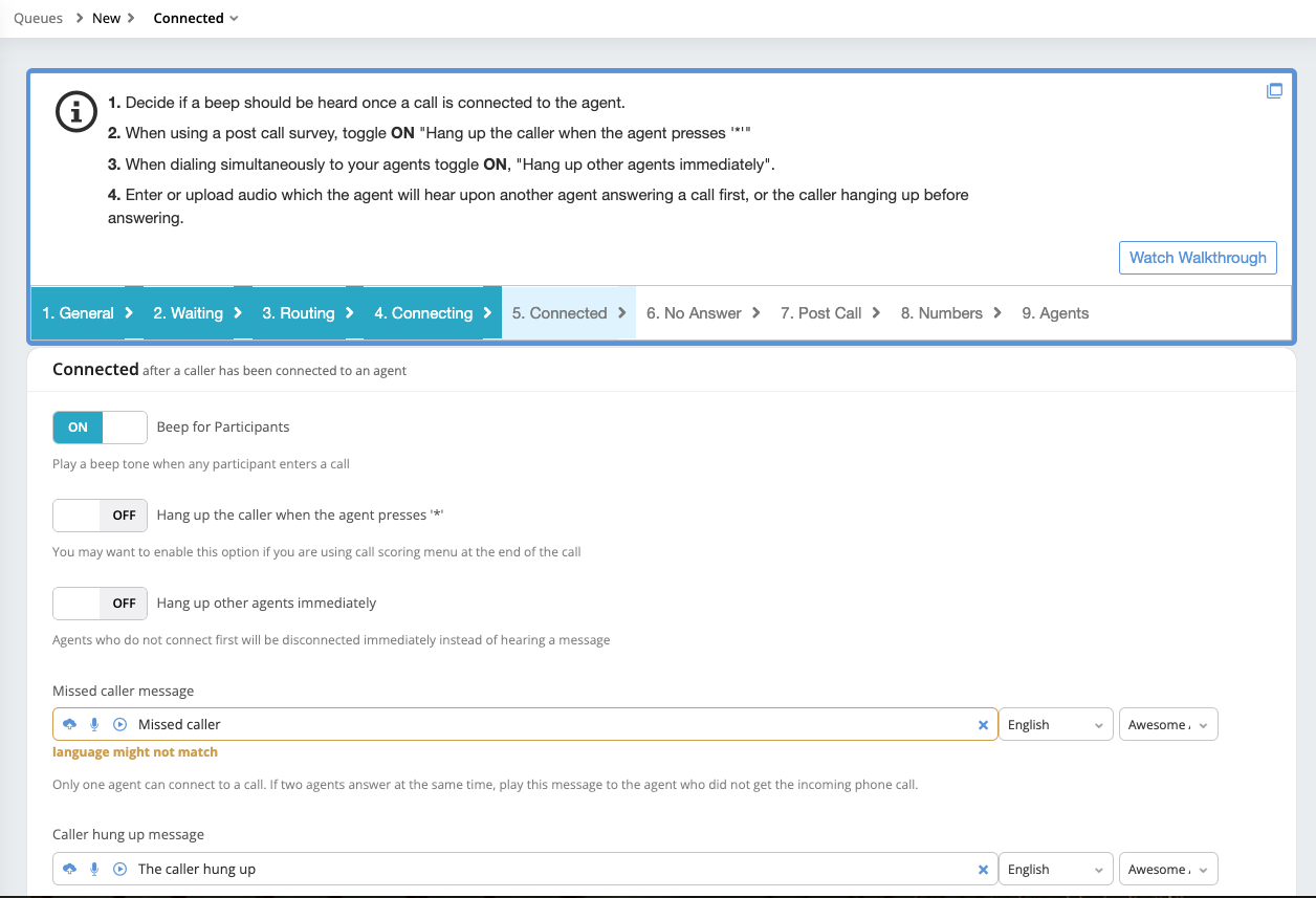 Call Queues – CallTrackingMetrics Ticket Portal