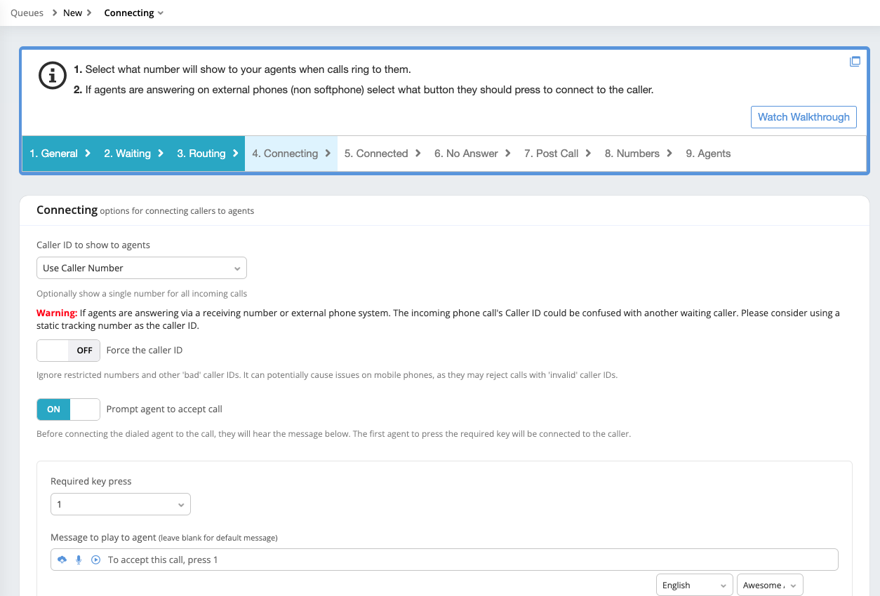 Call Queues – CallTrackingMetrics Ticket Portal