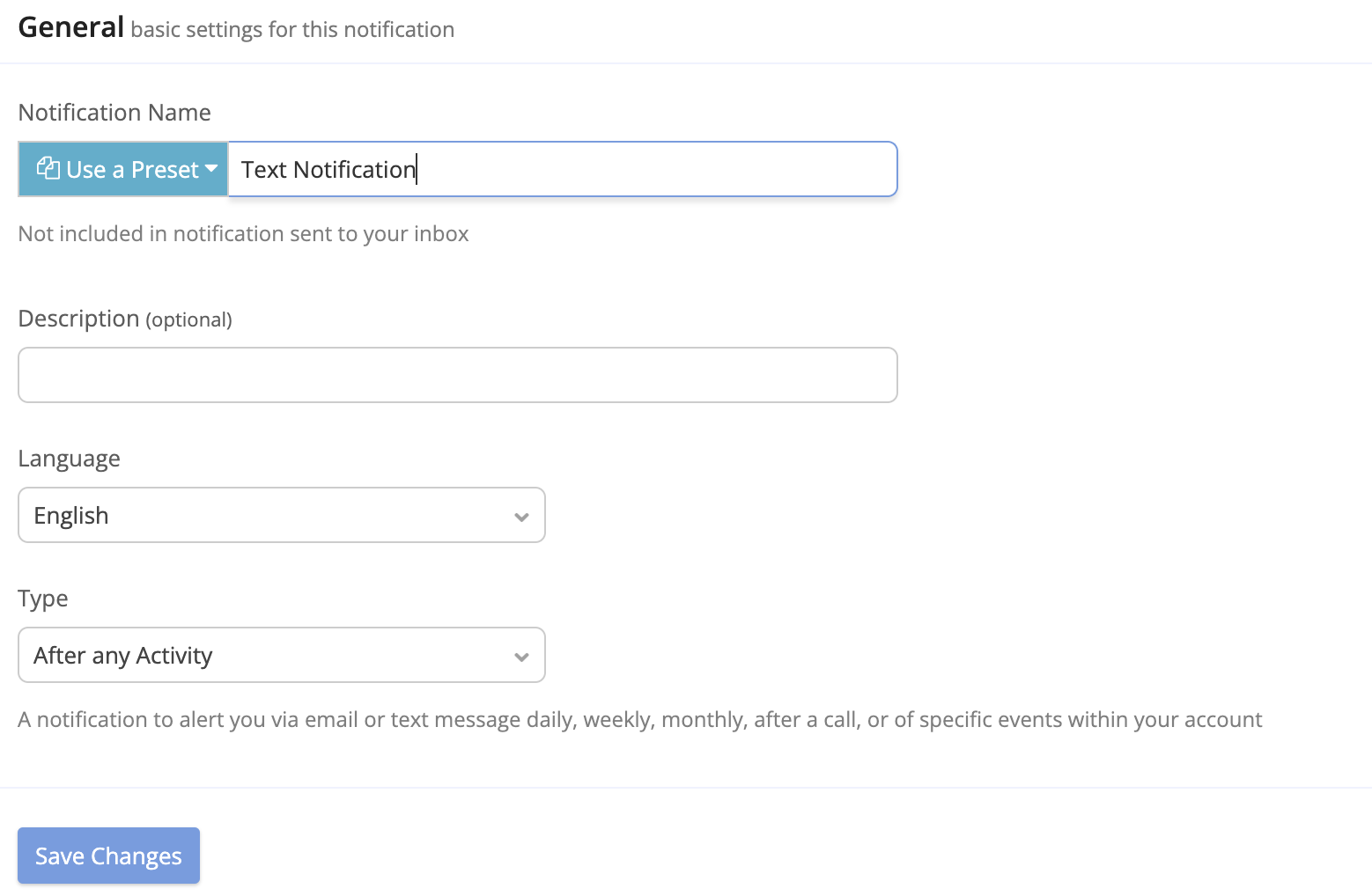 Text Message Notifications – CallTrackingMetrics Ticket Portal